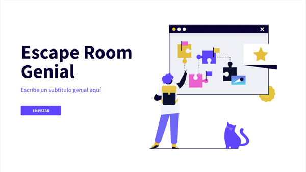 Escape room genial | Plantillas de Genially